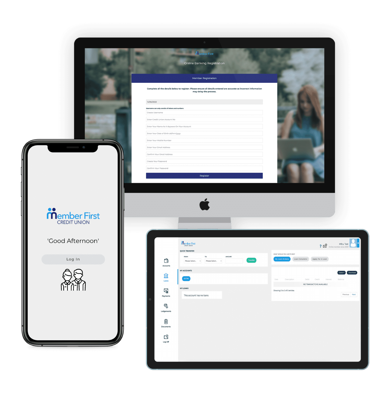 Online Banking - Member First Credit Union - Loans and Savings