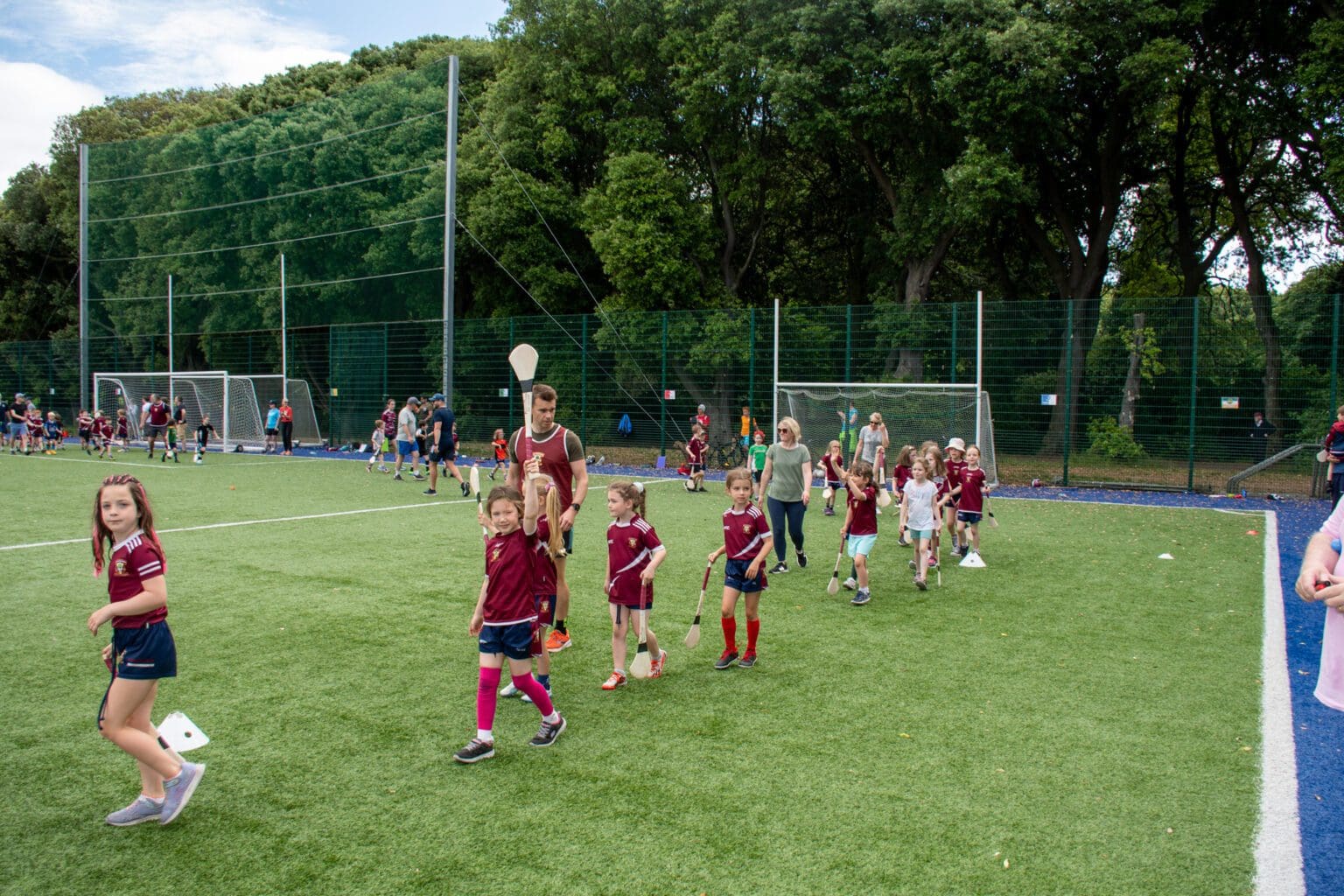 MFCU Hurl Donation to Raheny GAA Graduates 2023