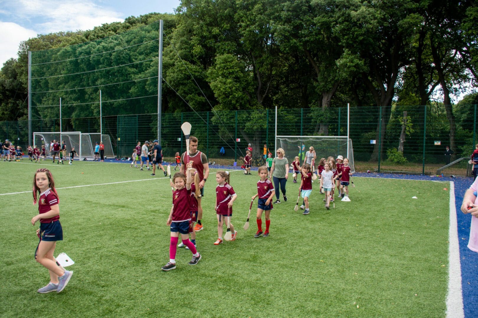 MFCU Hurl Donation to Raheny GAA Graduates 2023